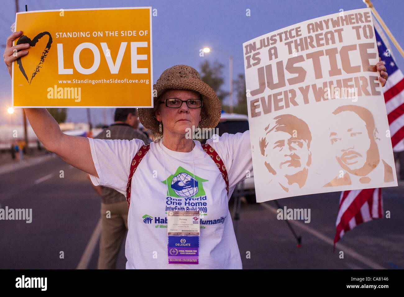 June 23, 2012 - Phoenix, AZ, United States of America - Members of the ...