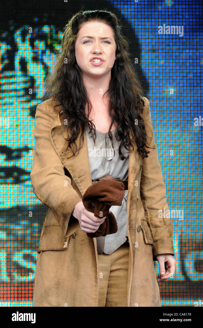 London - Danielle Hope of 'Les Miserables' at West End Live at ...