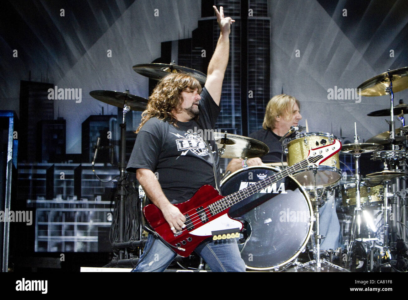 June 20, 2012 - San Diego, CA, US - BRIAN WHEAT and TROY LUCCKETTA of ...