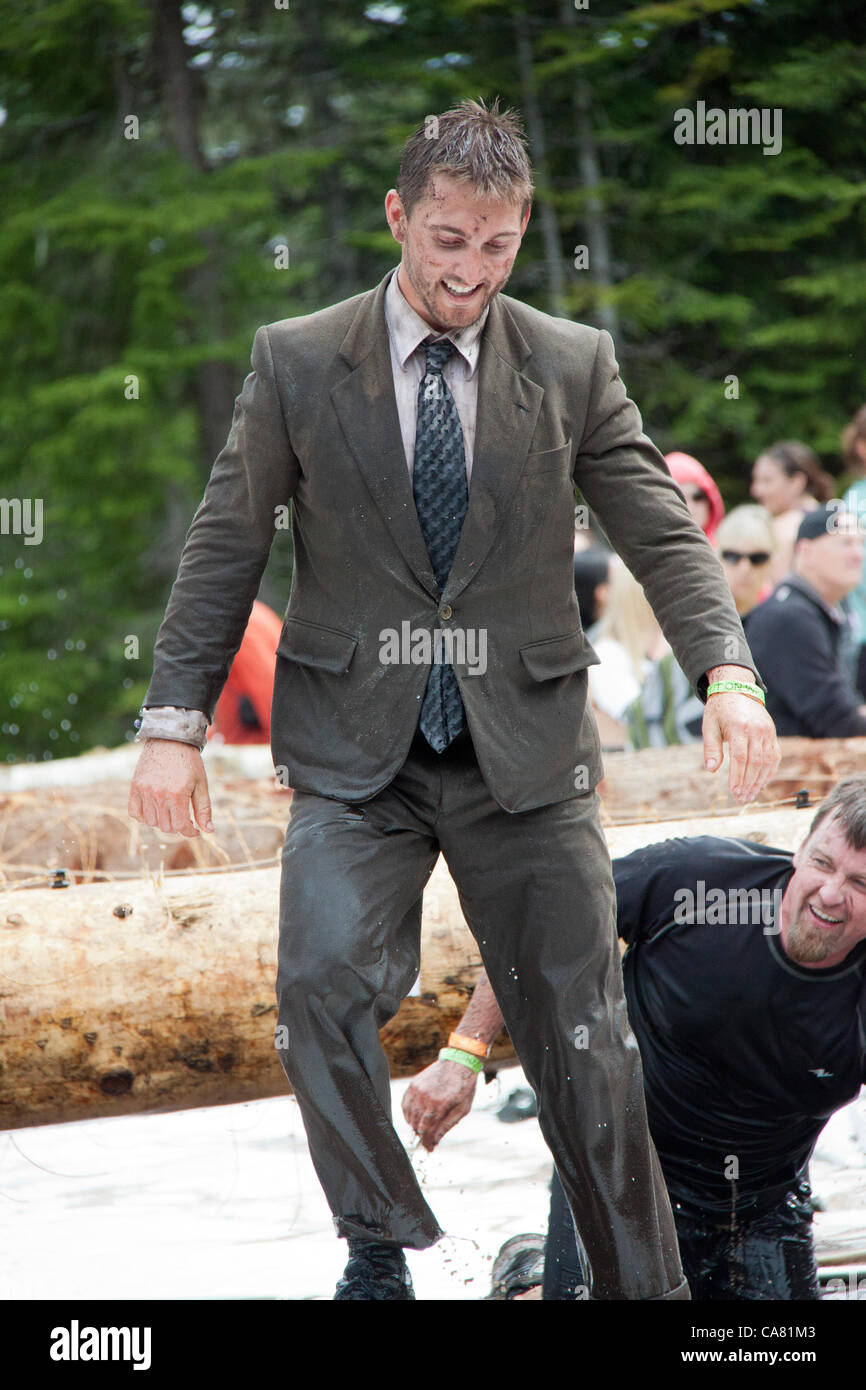 June 23, 2012. Participants compete in the Tough Mudder event, known as ...