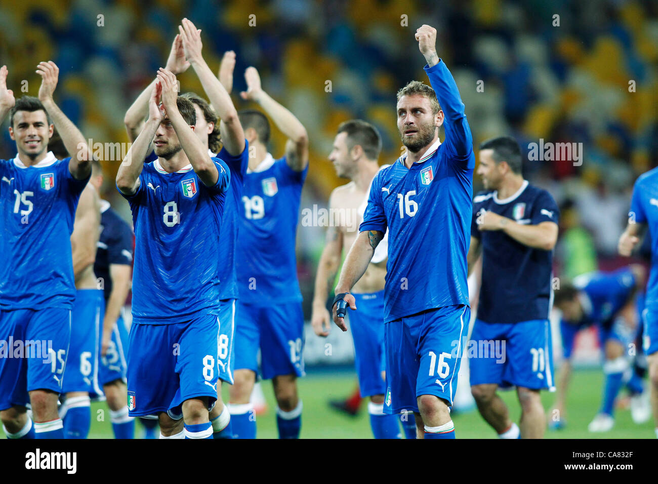 Italy team group (ITA), JUNE 24, 2012 - Football / Soccer : Daniele De ...