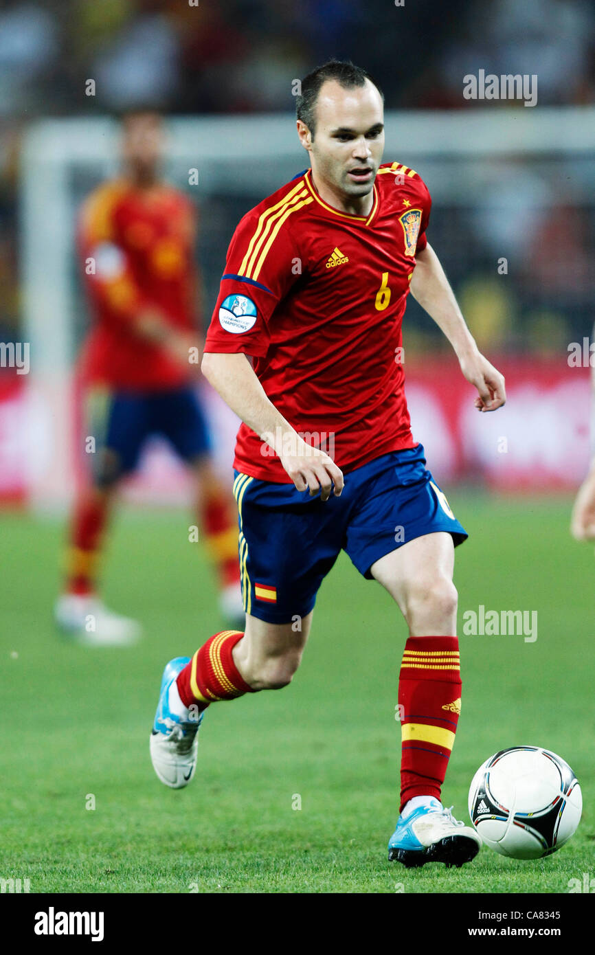 Andres Iniesta (ESP), JUNE 23, 2012 - Football / Soccer : UEFA EURO ...