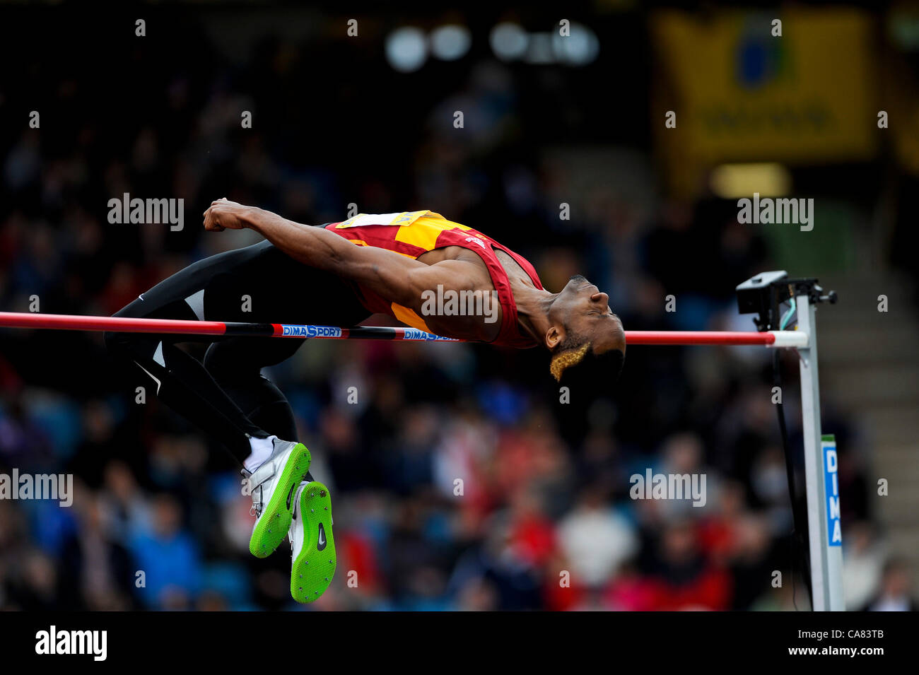 24.06.2012 Birmingham, England. AVIVA 2012 Athletics, Olympic Trials ...