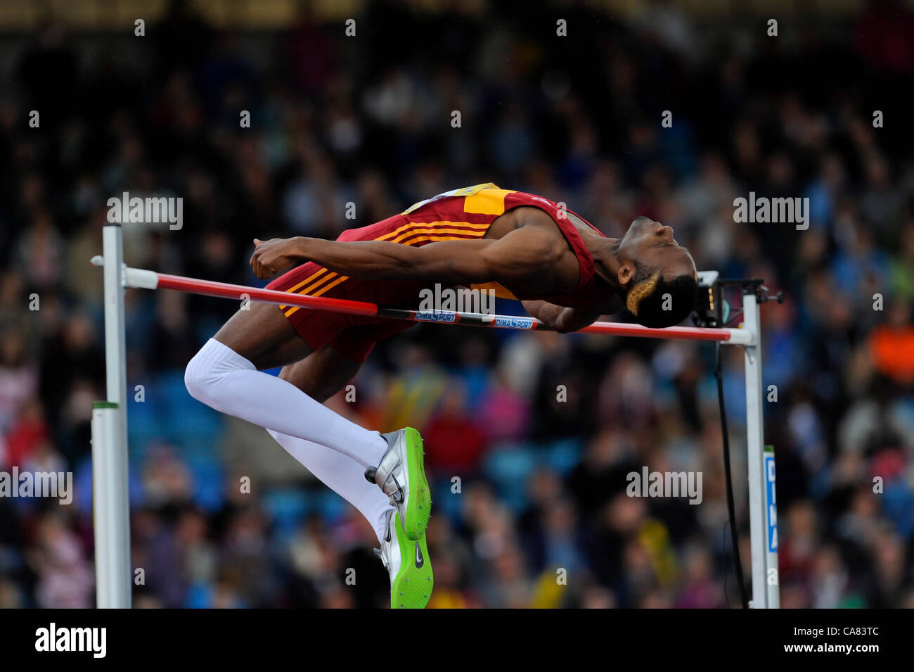 24.06.2012 Birmingham, England. AVIVA 2012 Athletics, Olympic Trials ...