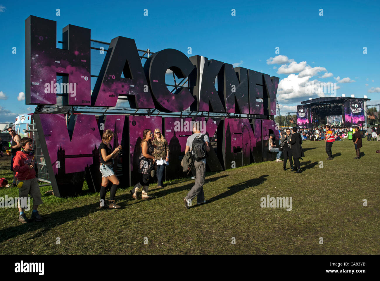 The UK's biggest free ticketed music event `BBC Hackney Weekend` took ...