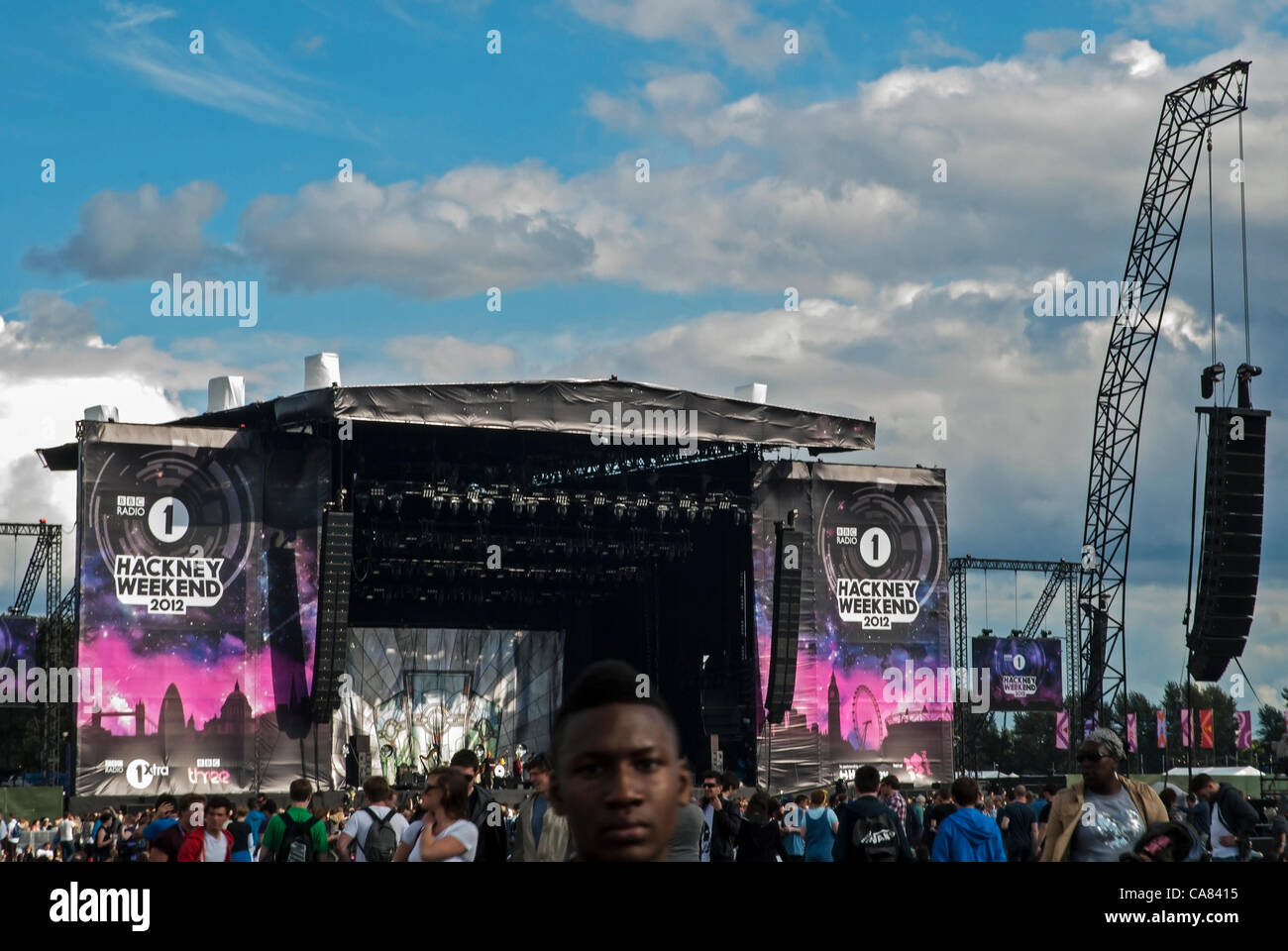The UK's biggest free ticketed music event `BBC Hackney Weekend` took ...