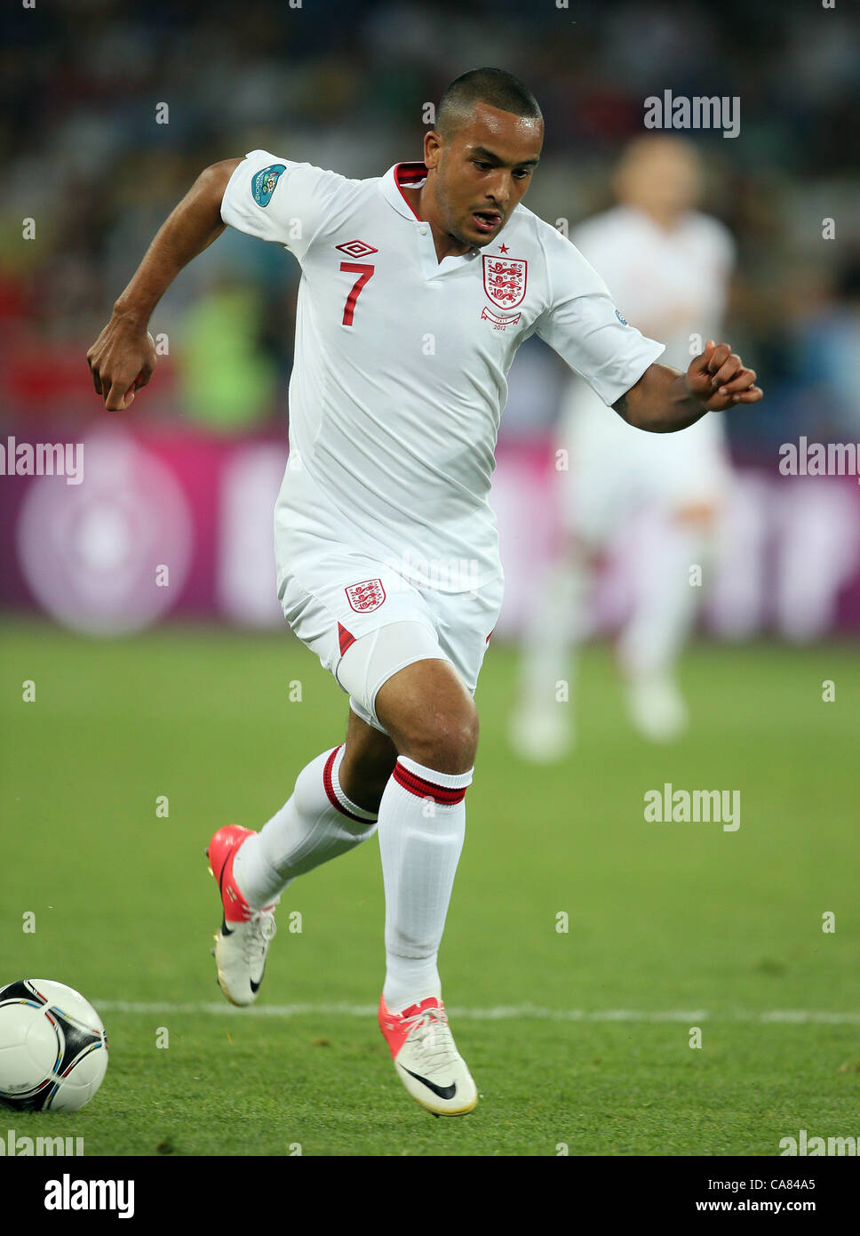 THEO WALCOTT ENGLAND OLYMPIC STADIUM KIEV UKRAINE 24 June 2012 Stock ...