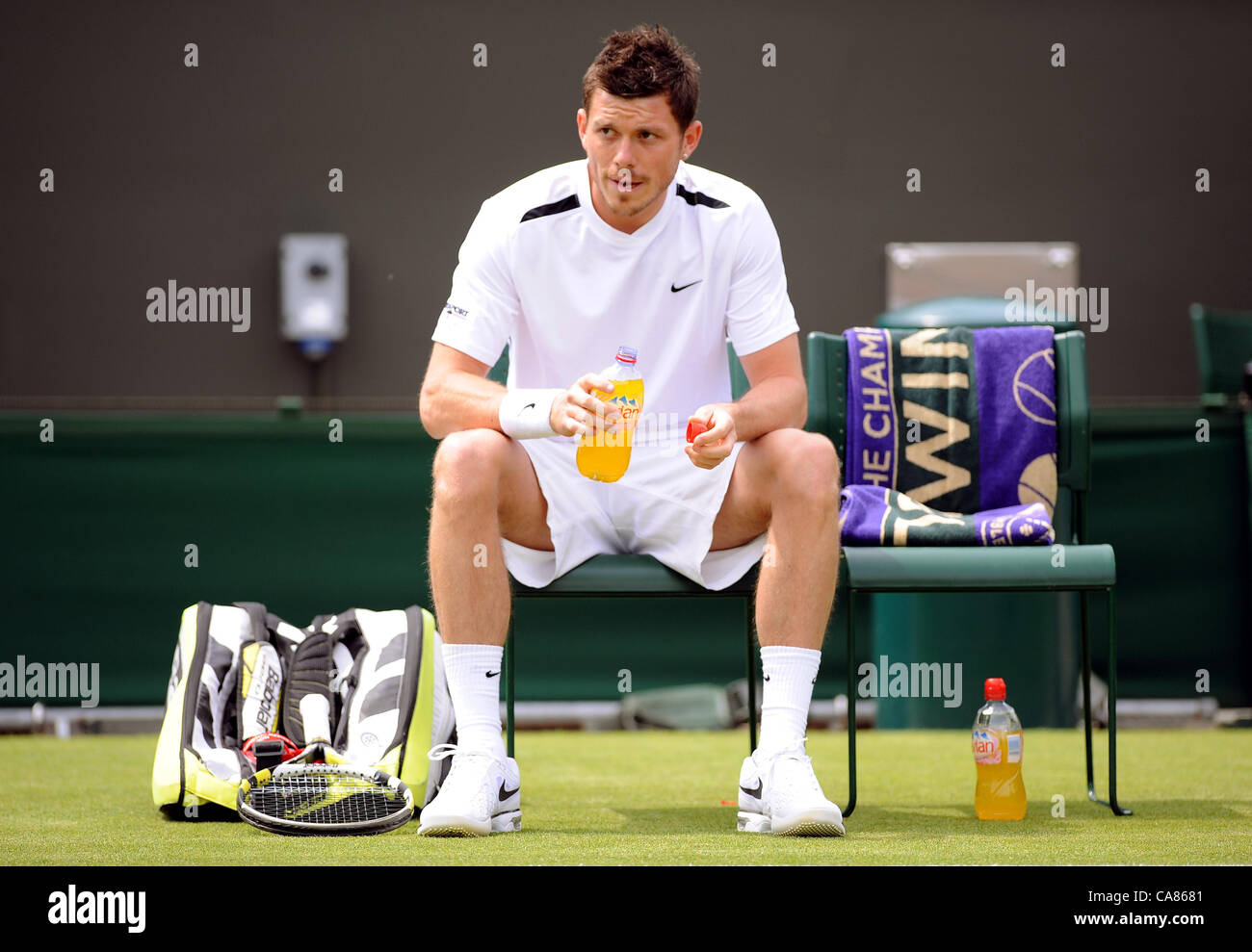 JOSH GOODALL GREAT BRITAIN THE ALL ENGLAND TENNIS CLUB WIMBLEDON LONDON ...