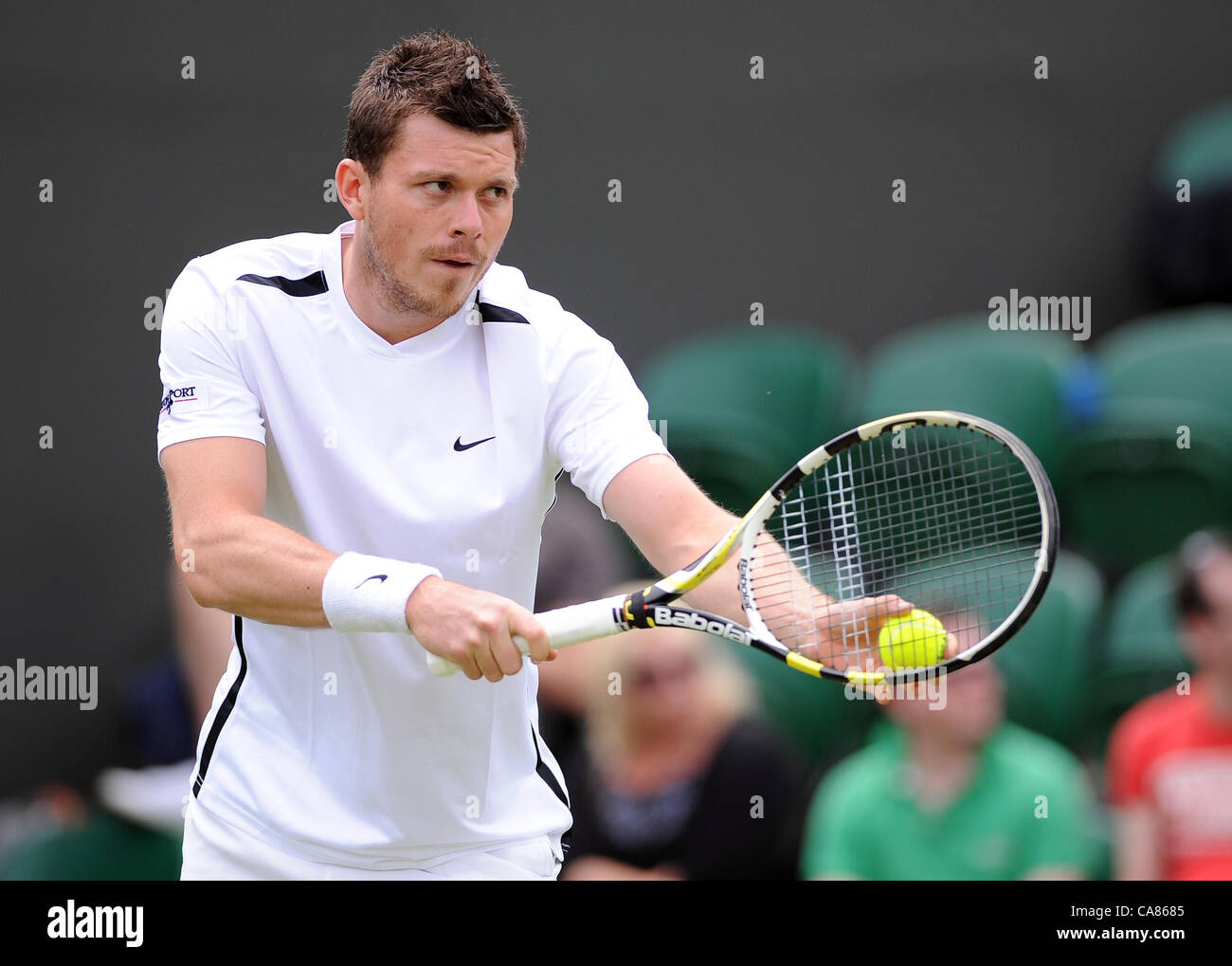 JOSH GOODALL GREAT BRITAIN THE ALL ENGLAND TENNIS CLUB WIMBLEDON LONDON ...