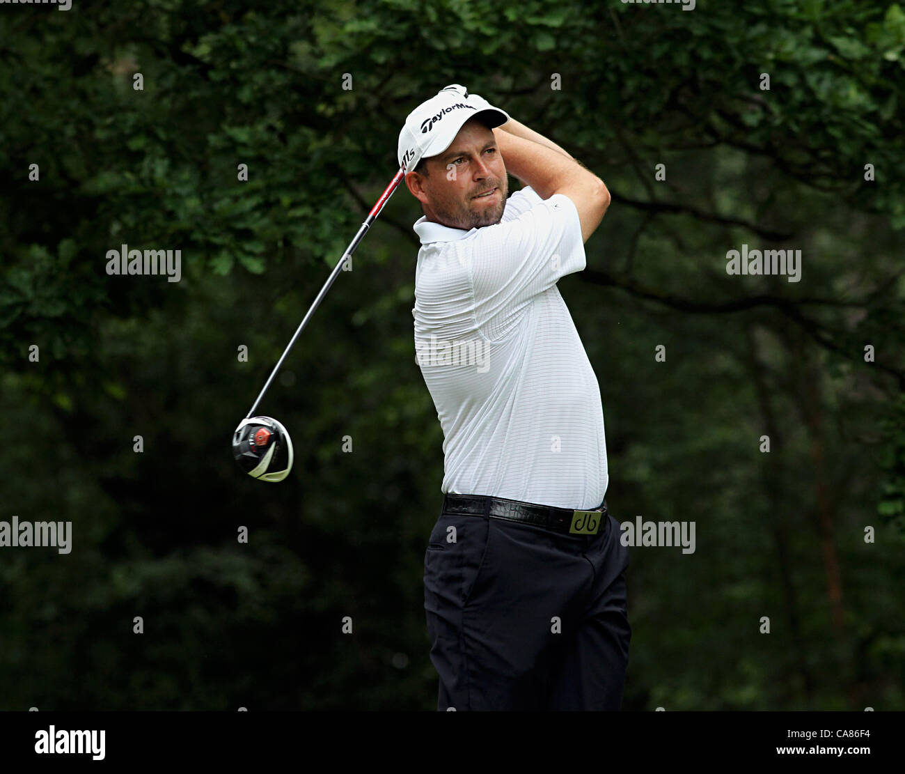 25.06.2012. Sunningdale Golf Club, Berkshire, England. England's David ...
