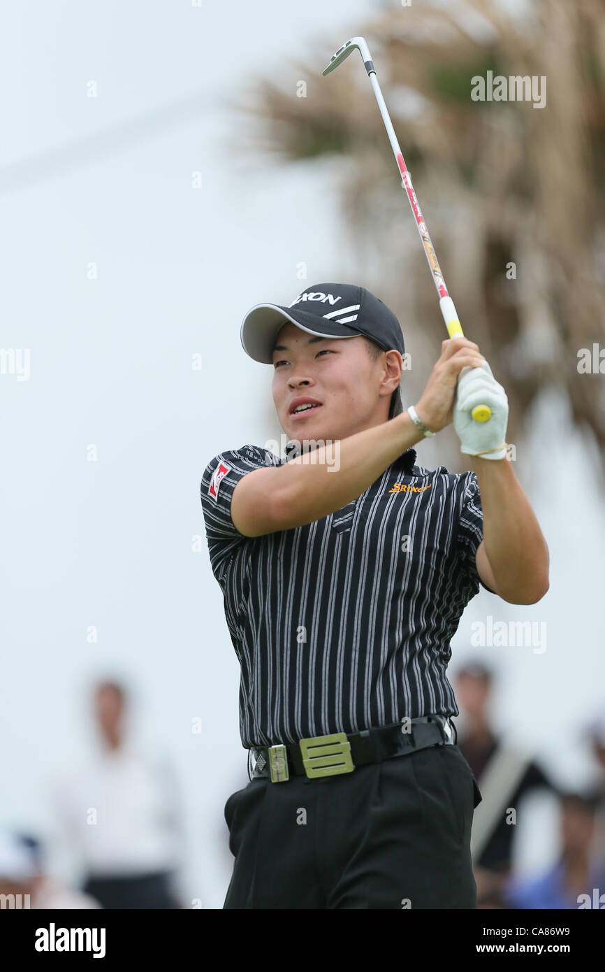 Yoshinori Fujimoto, JUN 24, 2012 - Golf : Japan Golf Tour Mizuno Open ...