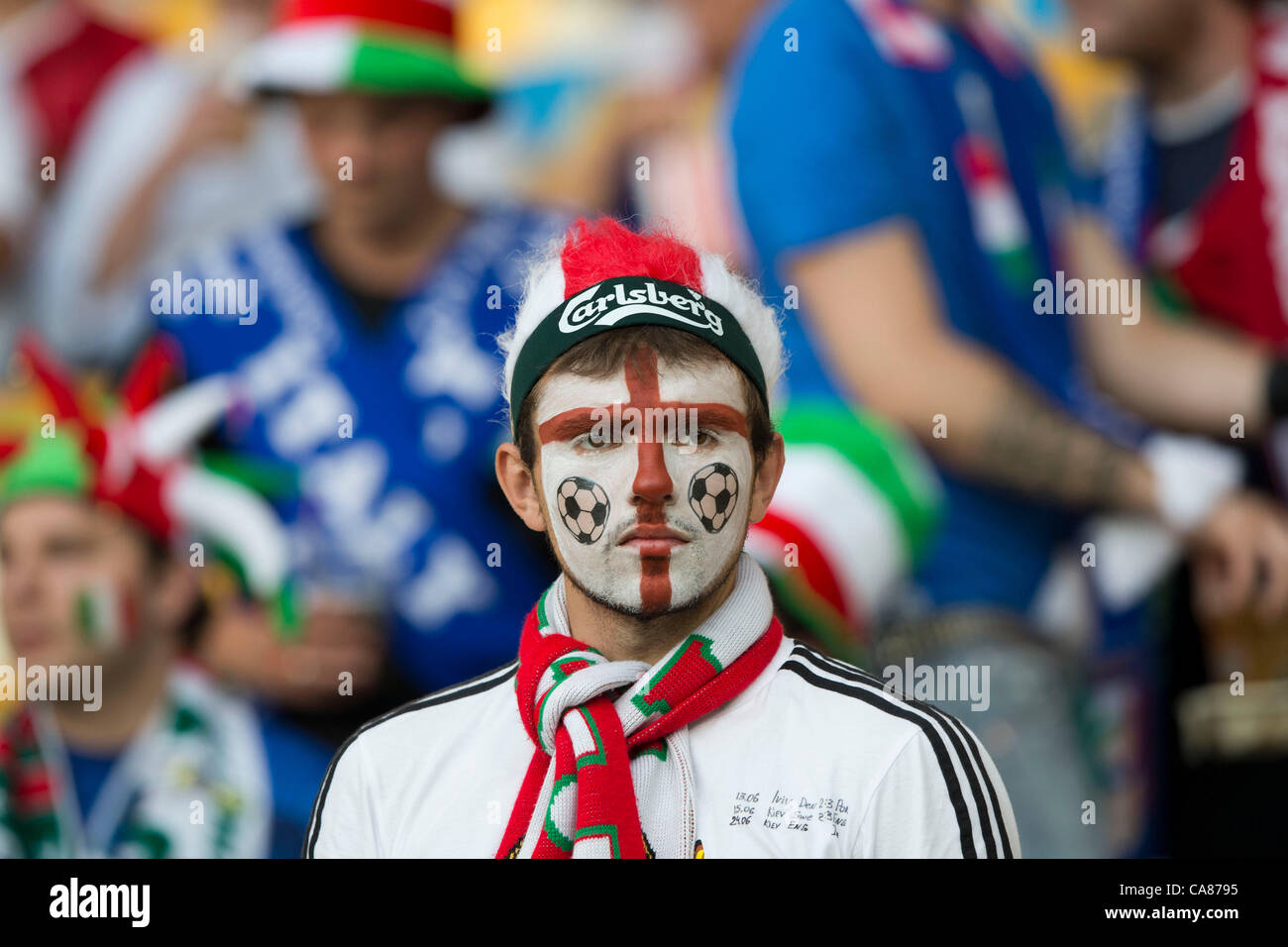 England fans (ENG), JUNE 24, 2012 - Football / Soccer : UEFA EURO 2012 ...