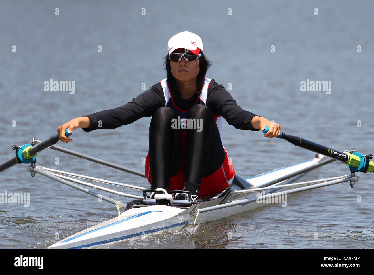 Haruna Sakakibara (JPN), JUNE 26, 2012 - Rowing : Japan National Team ...