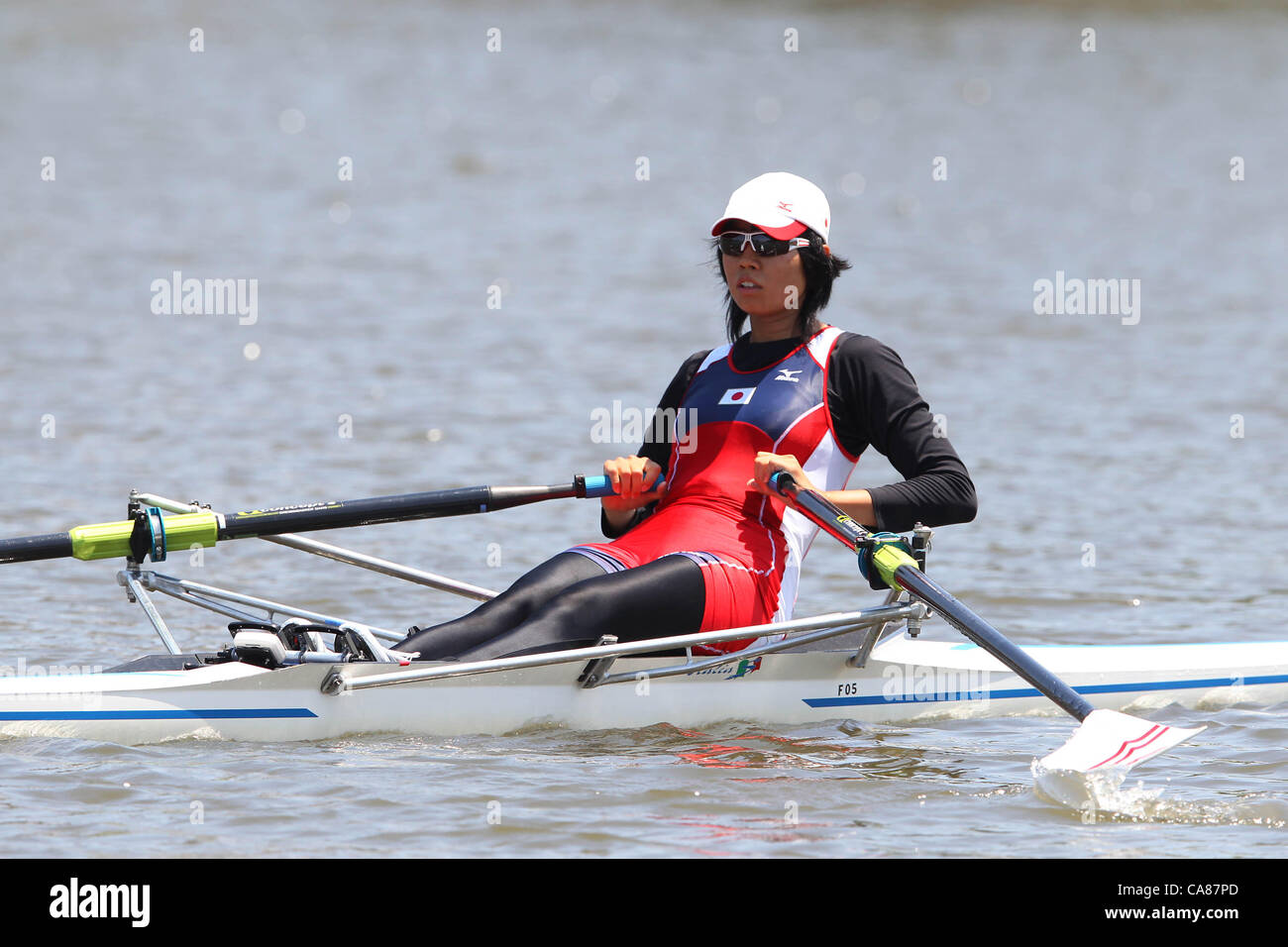Haruna Sakakibara (JPN), JUNE 26, 2012 - Rowing : Japan National Team ...