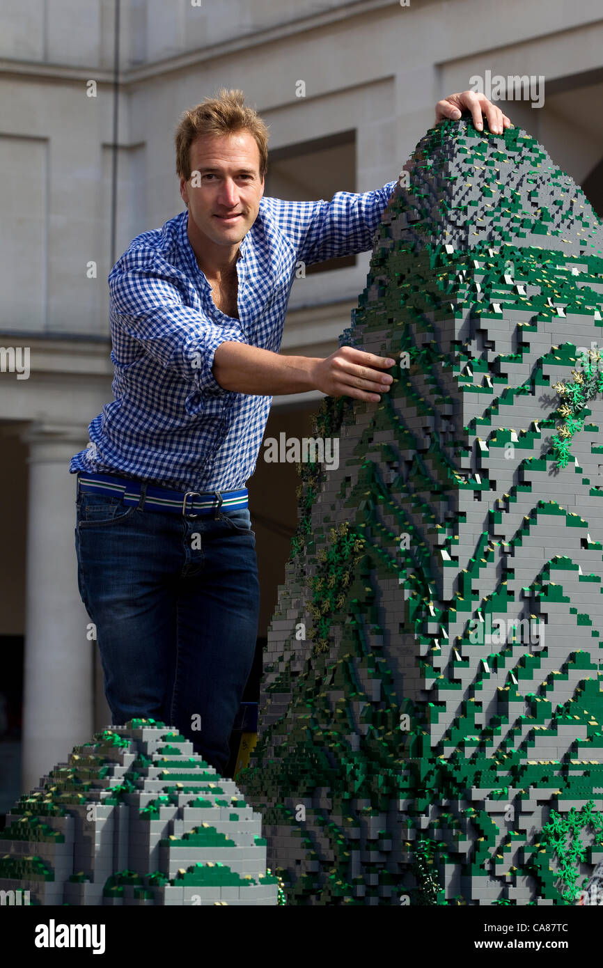 Lego Machu Picchu, Covent Graden, London, England, UK. 26.06.2012 Ben ...
