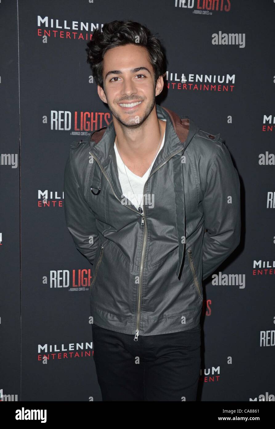 USA. Phillip Spaeth at arrivals for RED LIGHTS NY Premiere, Landmark ...