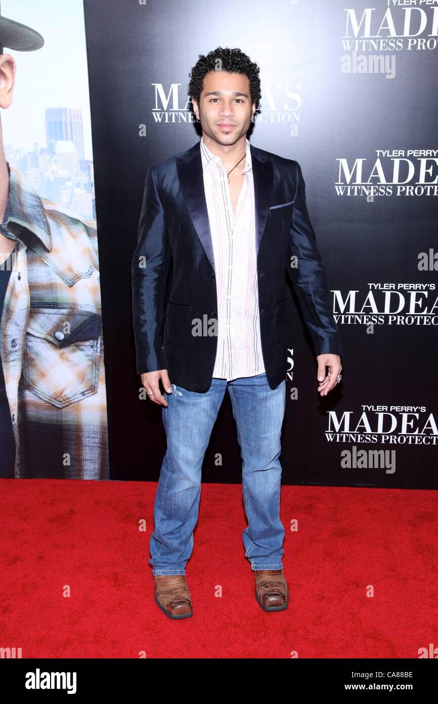 Corbin Bleu at arrivals for Tyler Perry's MADEA'S WITNESS PROTECTION ...
