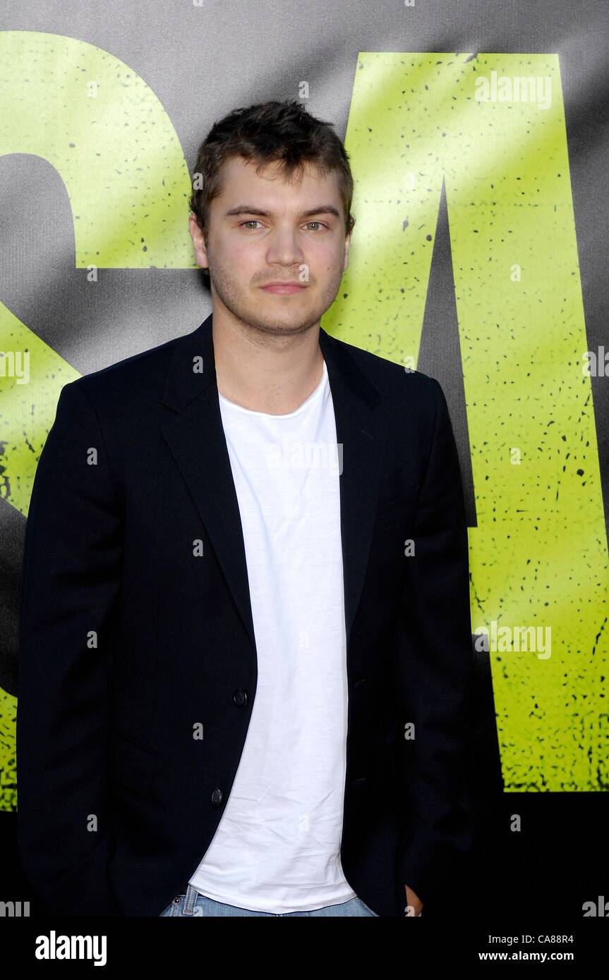 Emile Hirsch at arrivals for SAVAGES Premiere, Regency Village Westwood ...