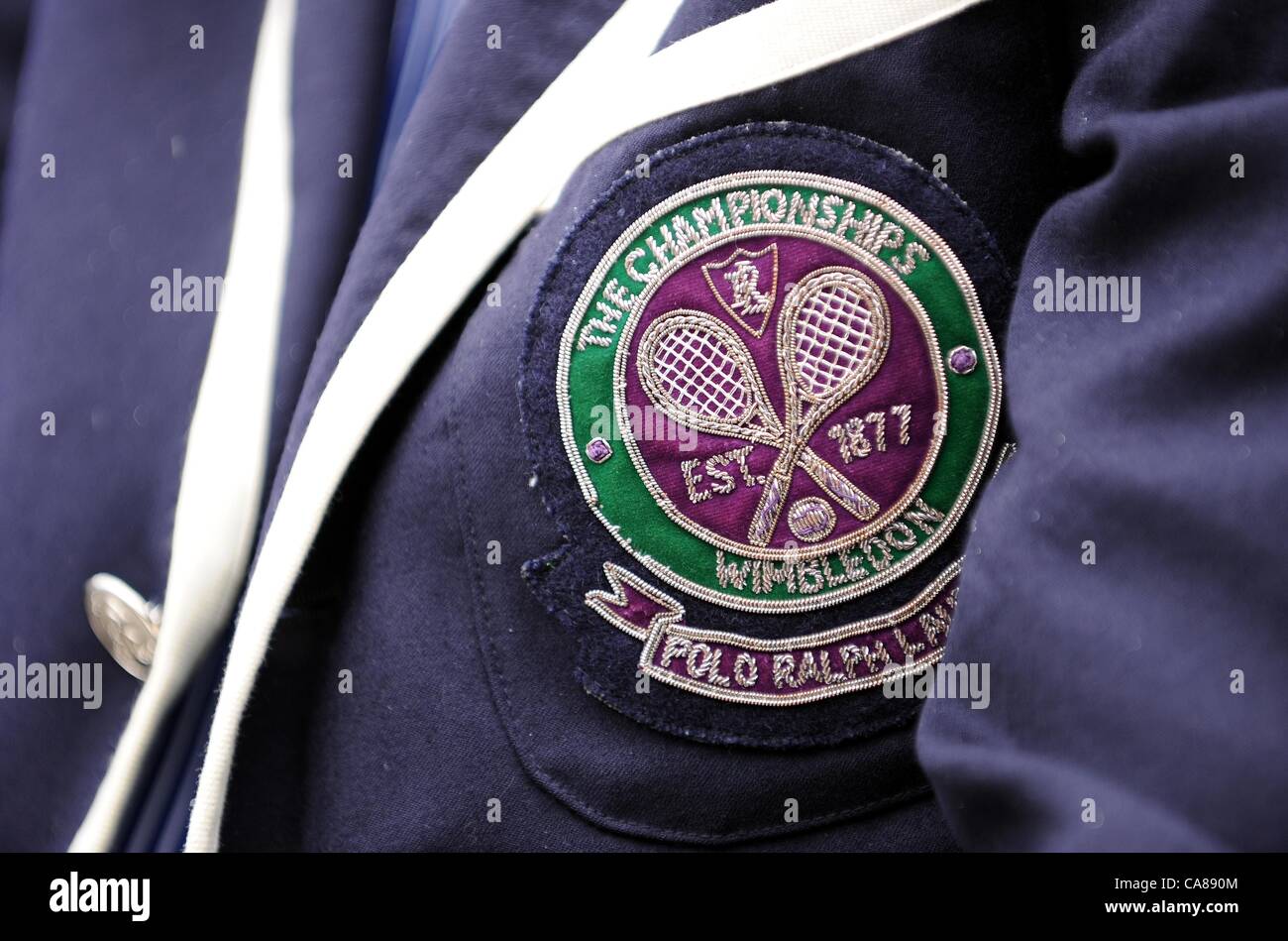 Wimbledon line judge hi-res stock photography and images - Alamy
