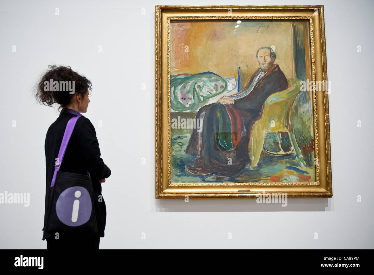 Self Portrait with Spanish Flu, 1919. Edvard Munch: The Modern Eye, an ...