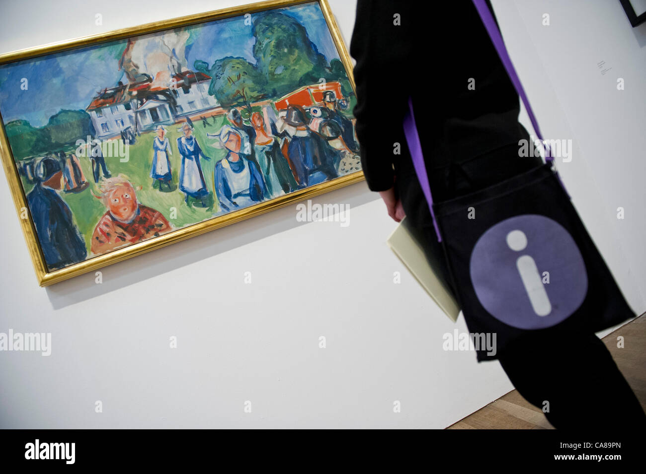 Edvard munch house hi-res stock photography and images - Alamy