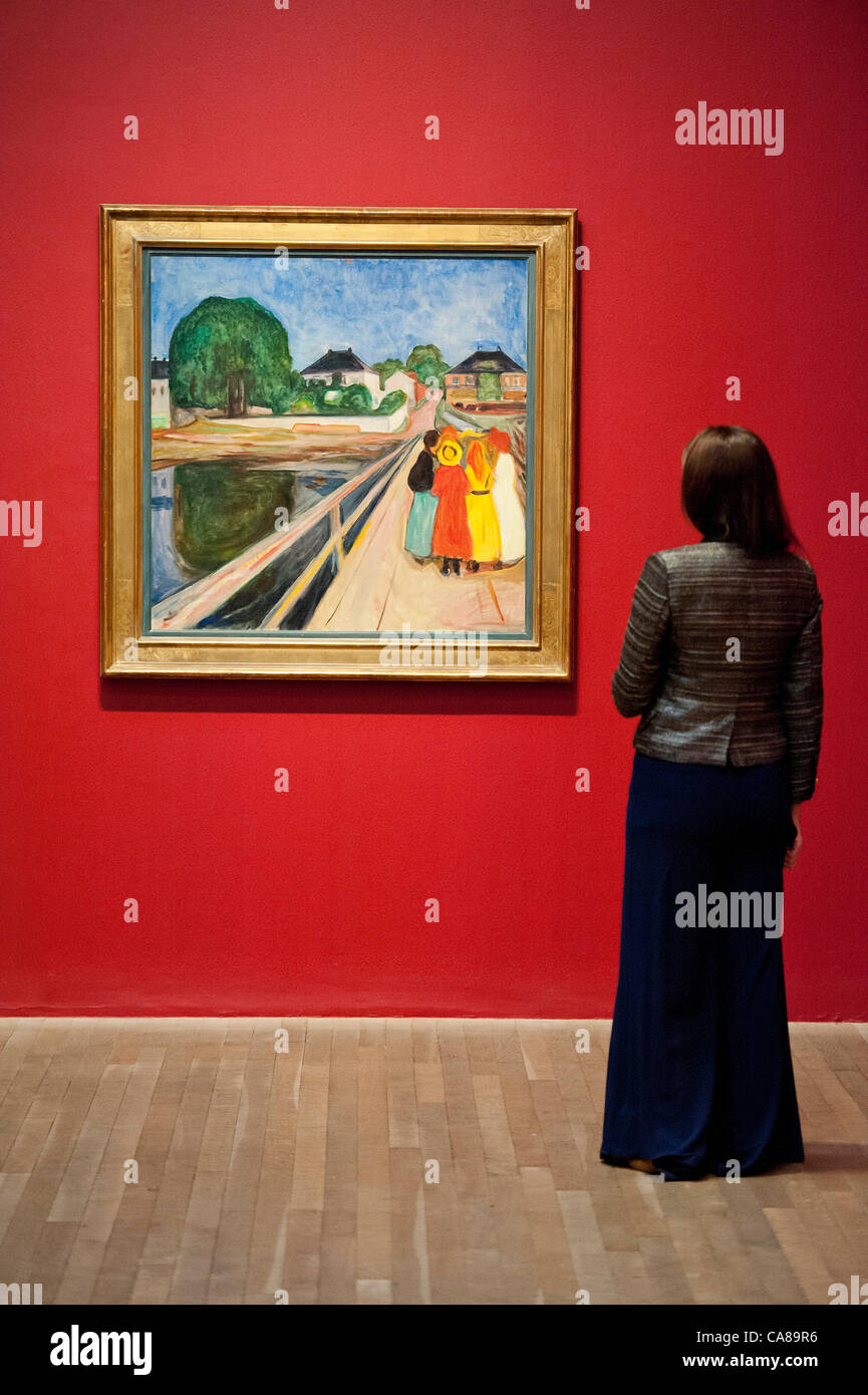 The Girls on the Bridge, 1902. Edvard Munch: The Modern Eye, an ...