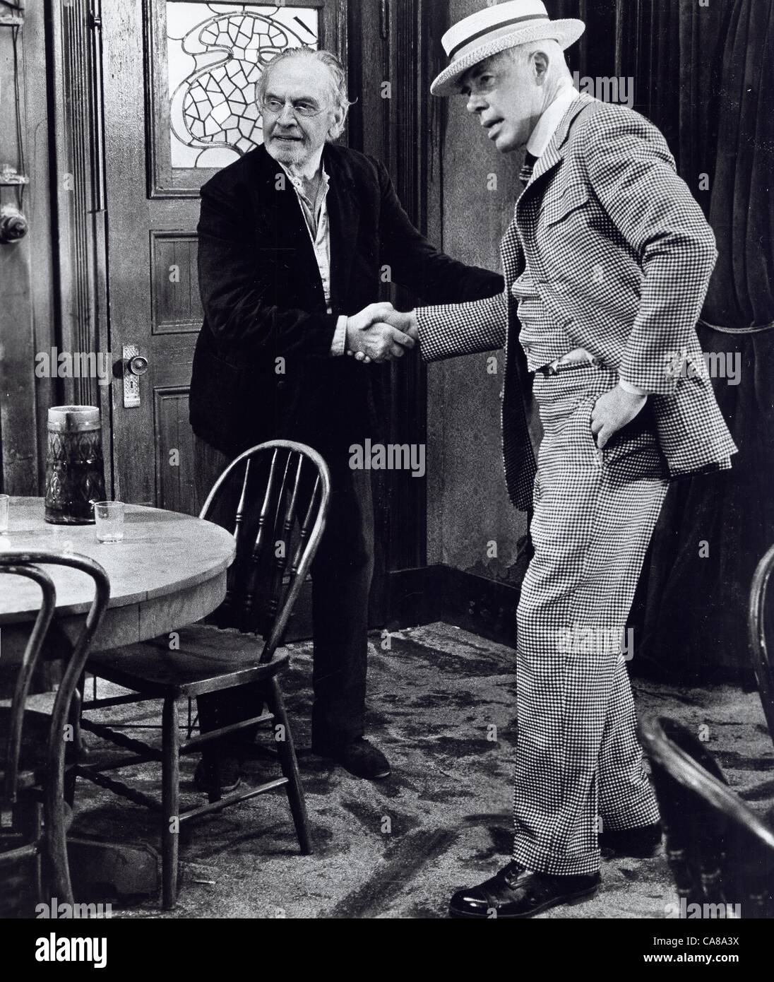 LEE MARVIN Fredric March.The Iceman Cometh.still.Supplied by Photos inc ...