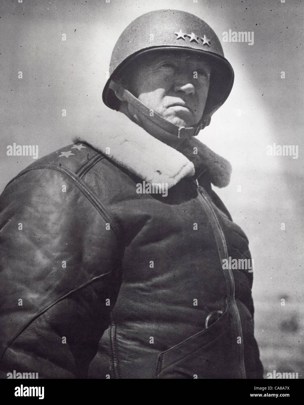 GENERAL GEORGE PATTON.Supplied by Photos inc.(Credit Image: Â© Supplied ...