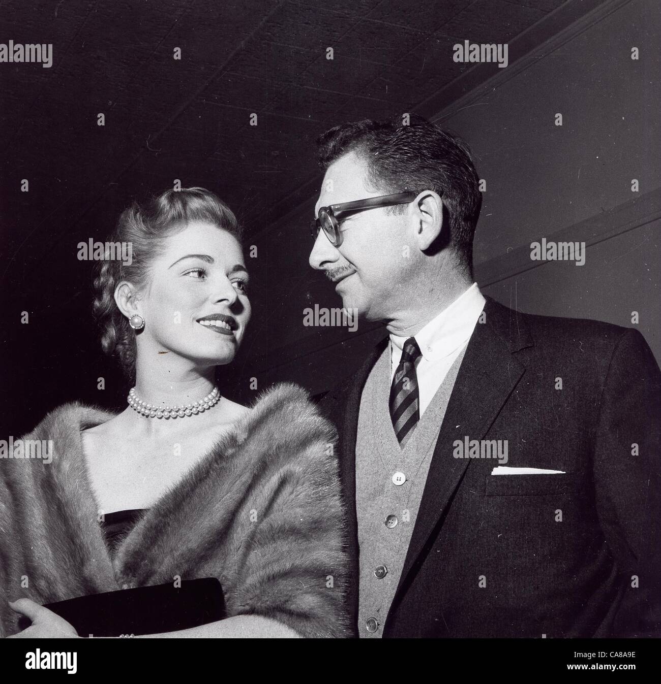 ELEANOR PARKER with Paul Clemens.AKA Eleanor Jean Parker.Supplied by ...