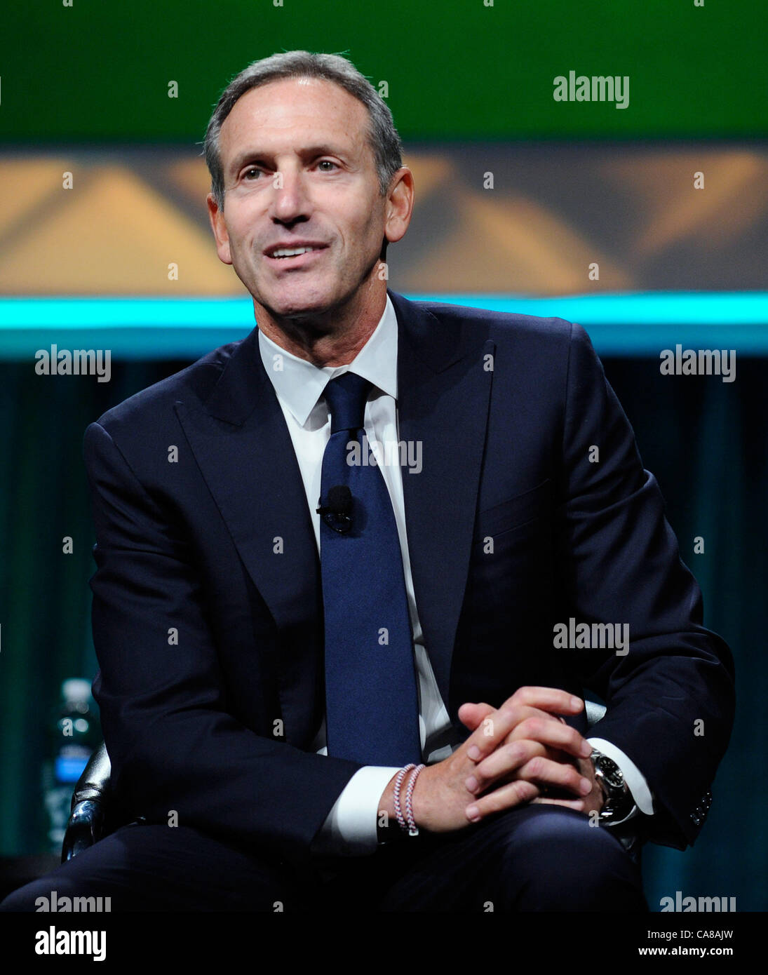 June 26, 2012 - Las Vegas, Nevada, USA - Starbucks president, CEO and ...