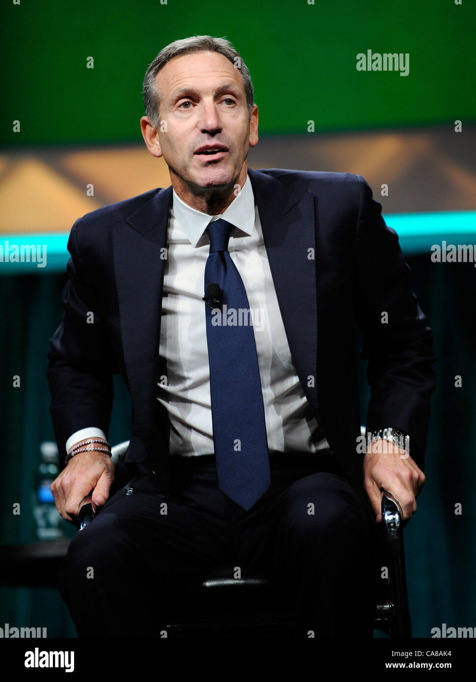 June 26, 2012 - Las Vegas, Nevada, USA - Starbucks president, CEO and ...