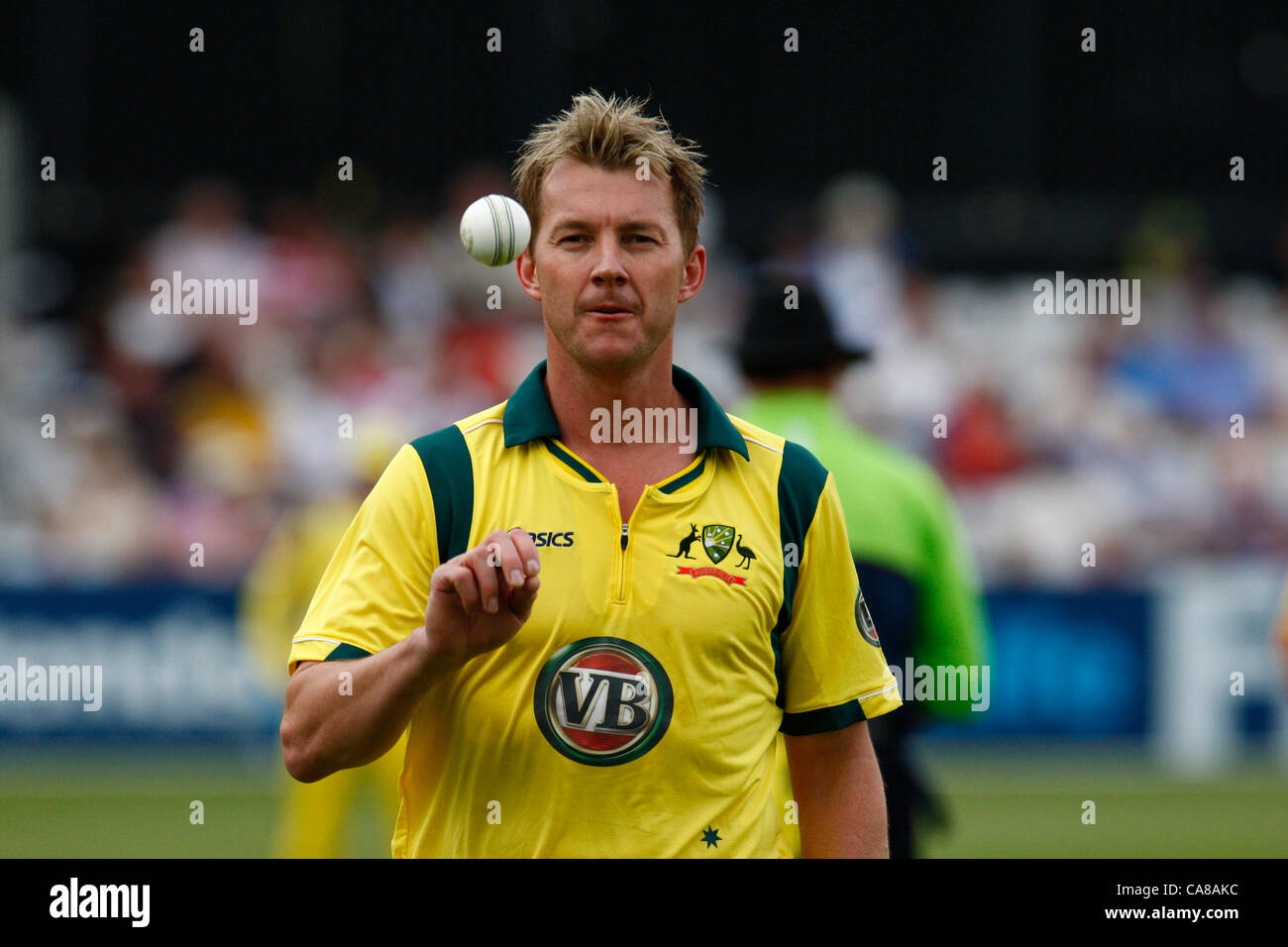 Brett lee test match hi-res stock photography and images - Alamy
