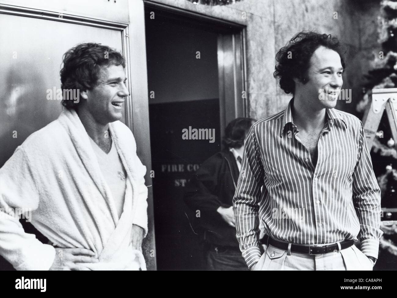 RYAN O'NEAL with Andrew Bergman 1981.So Fine.still.Supplied by Photos inc.(Credit Image: Â ...