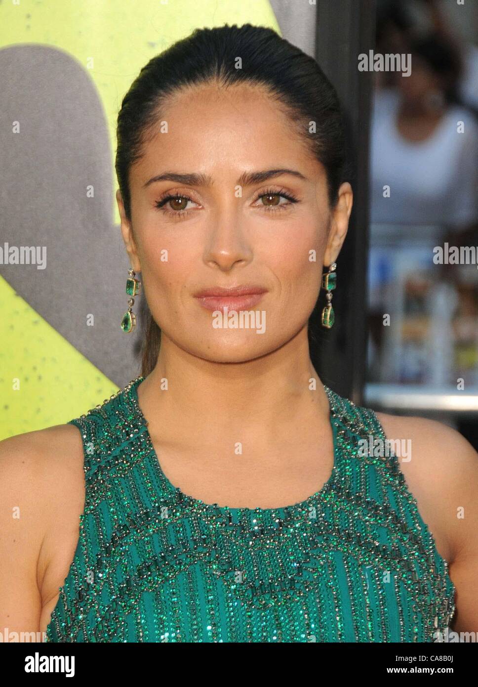 June 25, 2012 - Los Angeles, California, U.S. - Selma Hayek attending ...