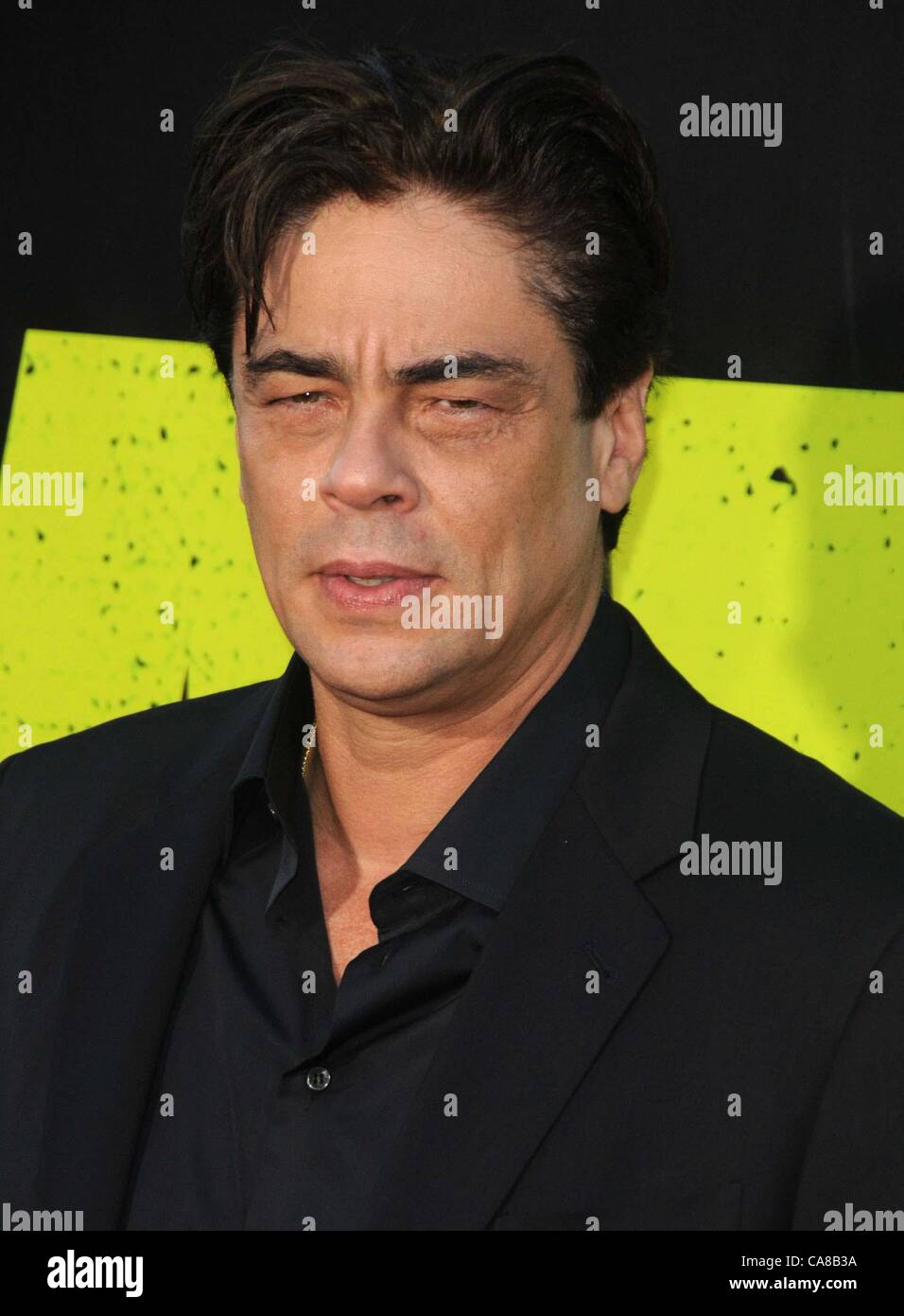 June 25, 2012 - Los Angeles, California, U.S. - Benicio Del Toro ...