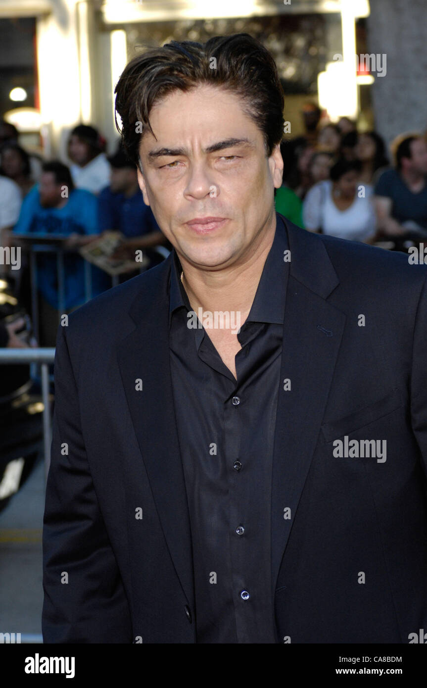 June 26, 2012 - Hollywood, California, U.S. - Benecio Del Toro during ...