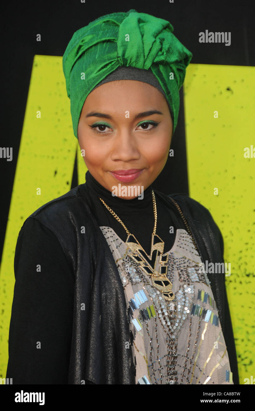 June 25, 2012 - Los Angeles, California, U.S. - Yuna attending the Los ...