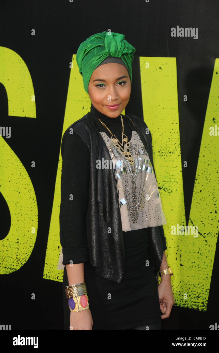 June 25, 2012 - Los Angeles, California, U.S. - Yuna attending the Los ...