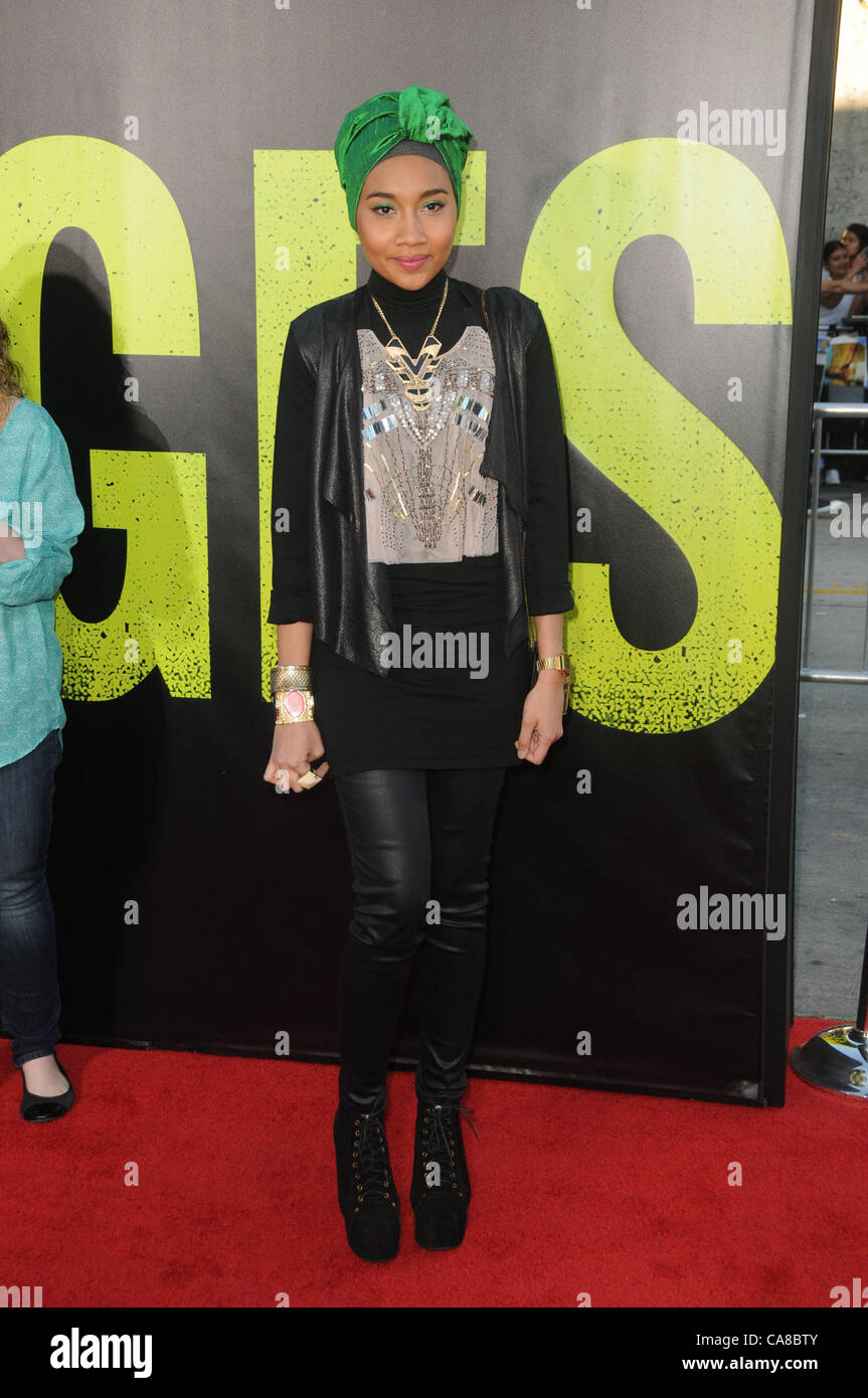 June 25, 2012 - Los Angeles, California, U.S. - Yuna attending the Los ...