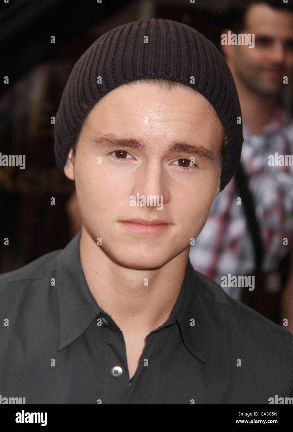 June 25, 2012 - New York, New York, U.S. - Actor CALLAN MCAULIFFE ...
