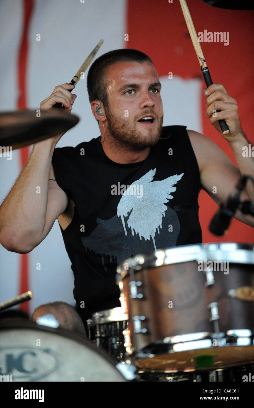 June 25, 2012 - Ventura, CAlifornia, USA - Musician-RIAN DAWSON ...