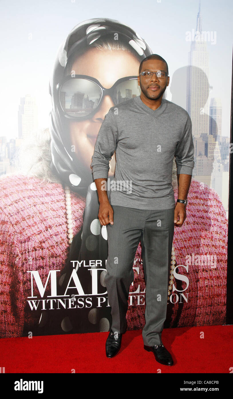 June 25, 2012 - New York, New York, U.S. - Tyler Perry arrives for ...