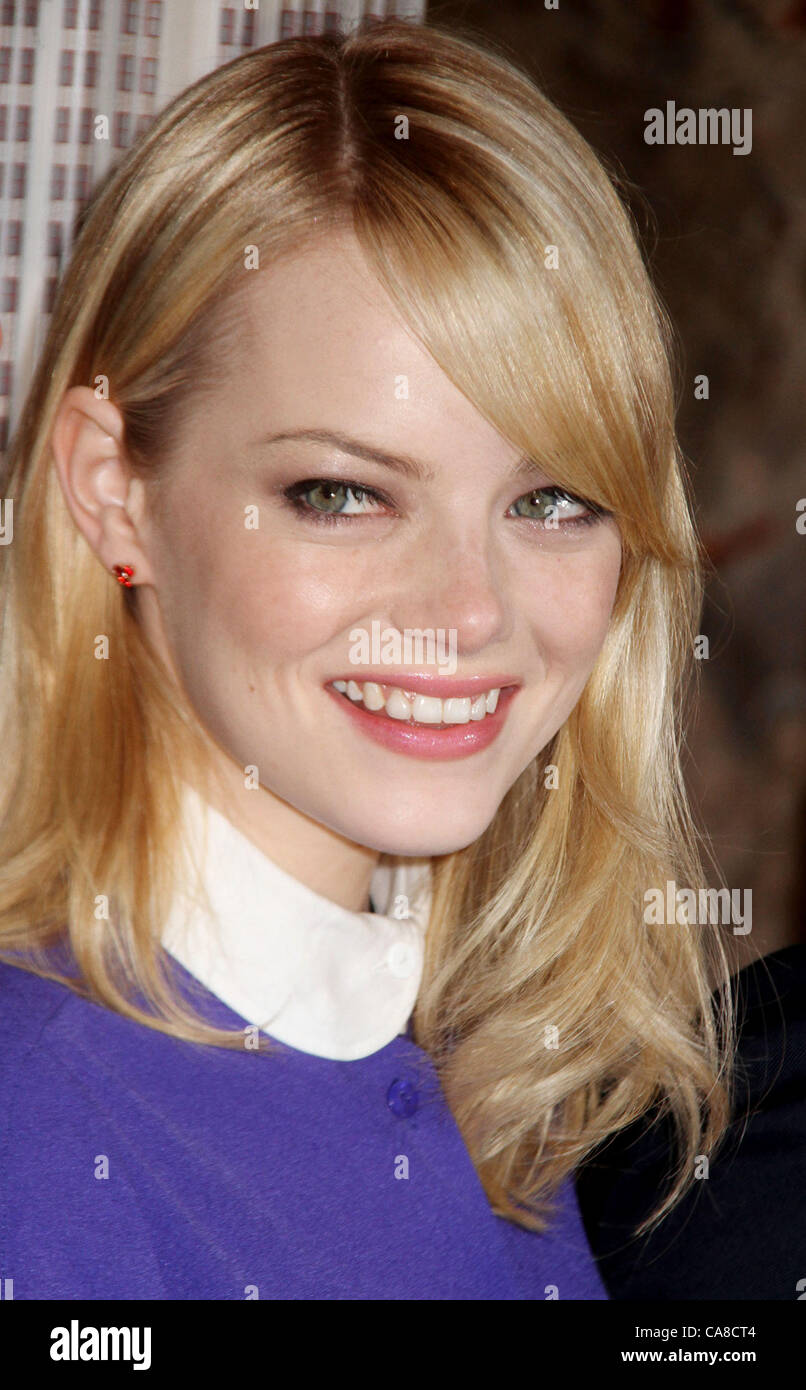 June 25, 2012 - New York, New York, U.S. - Actress EMMA STONE attends ...
