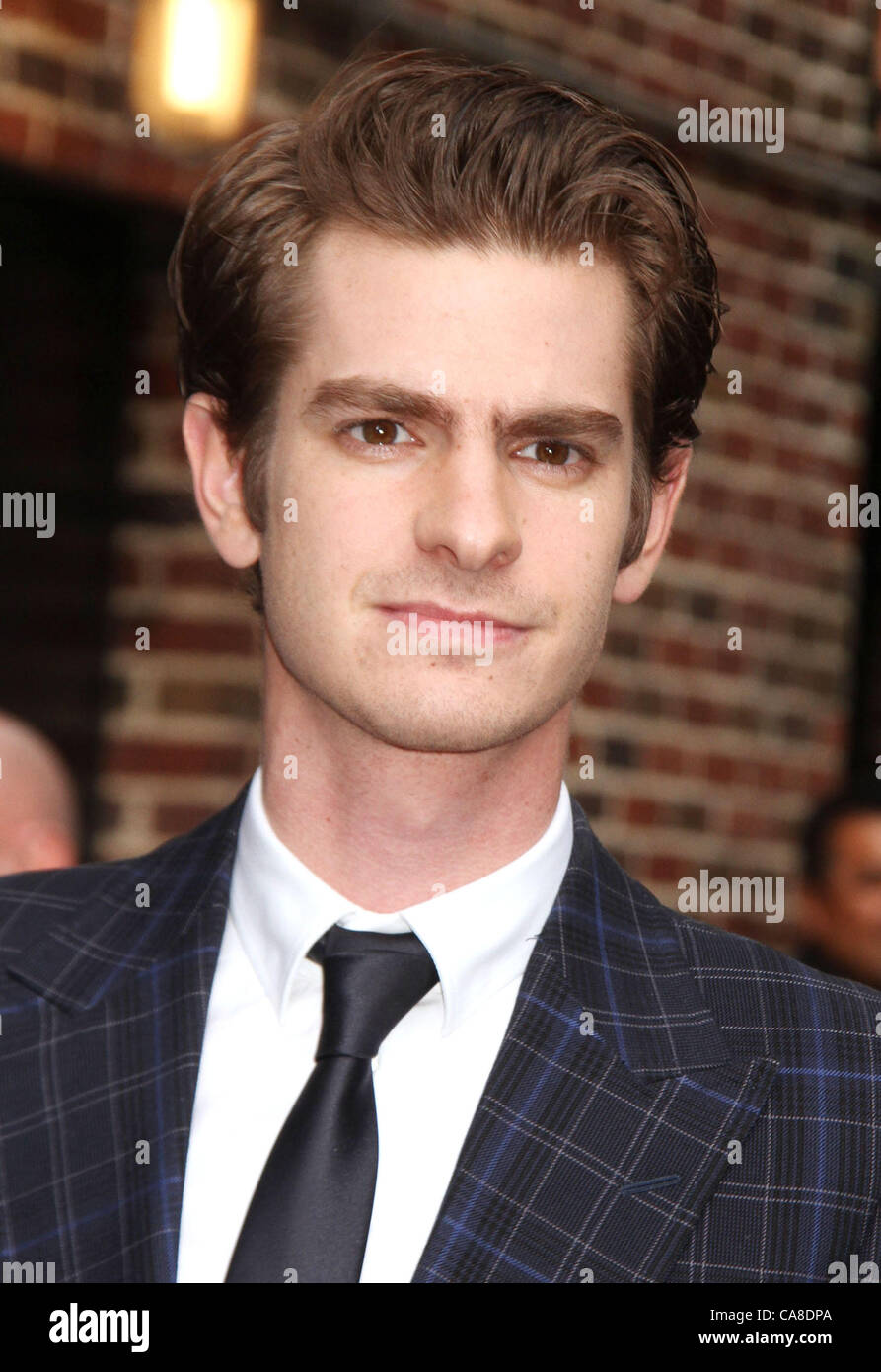 June 26, 2012 - New York, New York, U.S. - Actor ANDREW GARFIELD poses ...