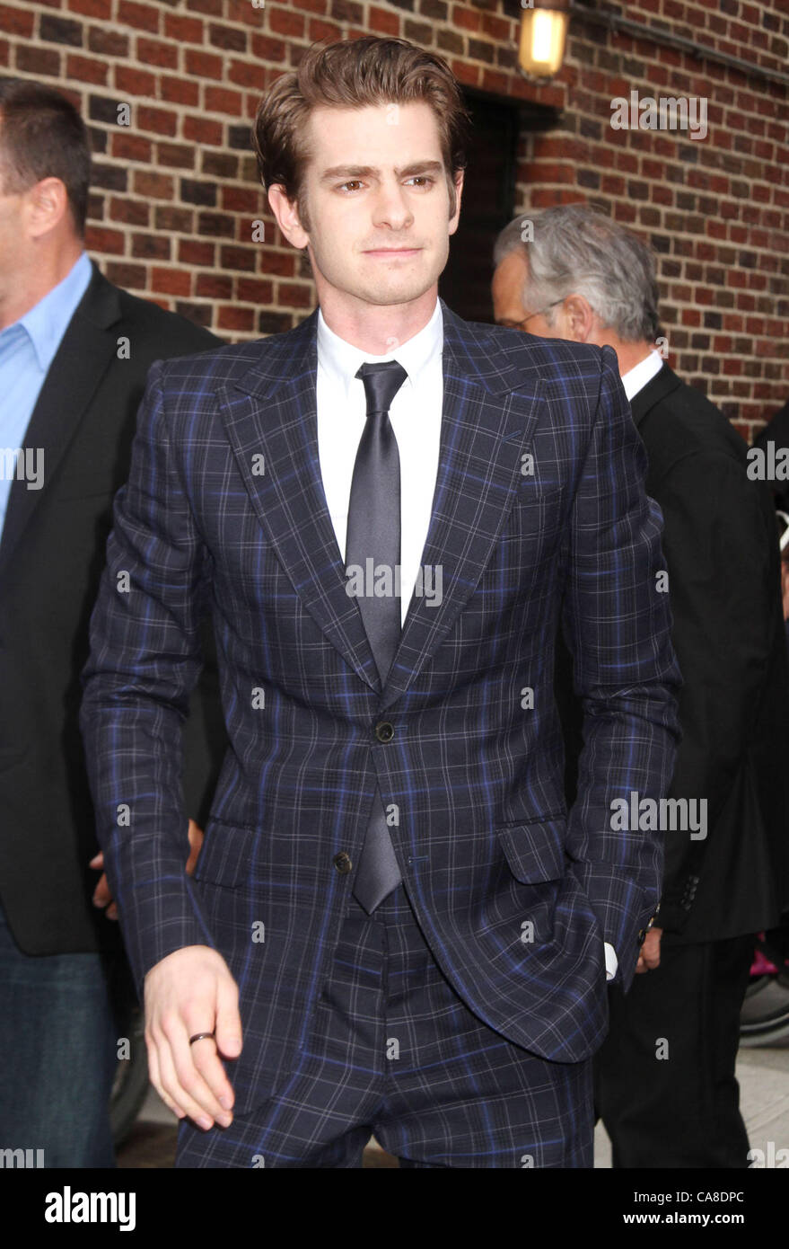 June 26, 2012 - New York, New York, U.S. - Actor ANDREW GARFIELD poses ...