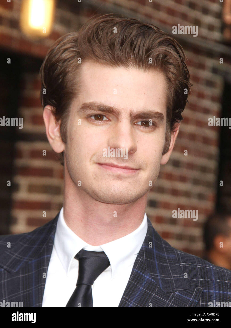 June 26, 2012 - New York, New York, U.S. - Actor ANDREW GARFIELD poses ...