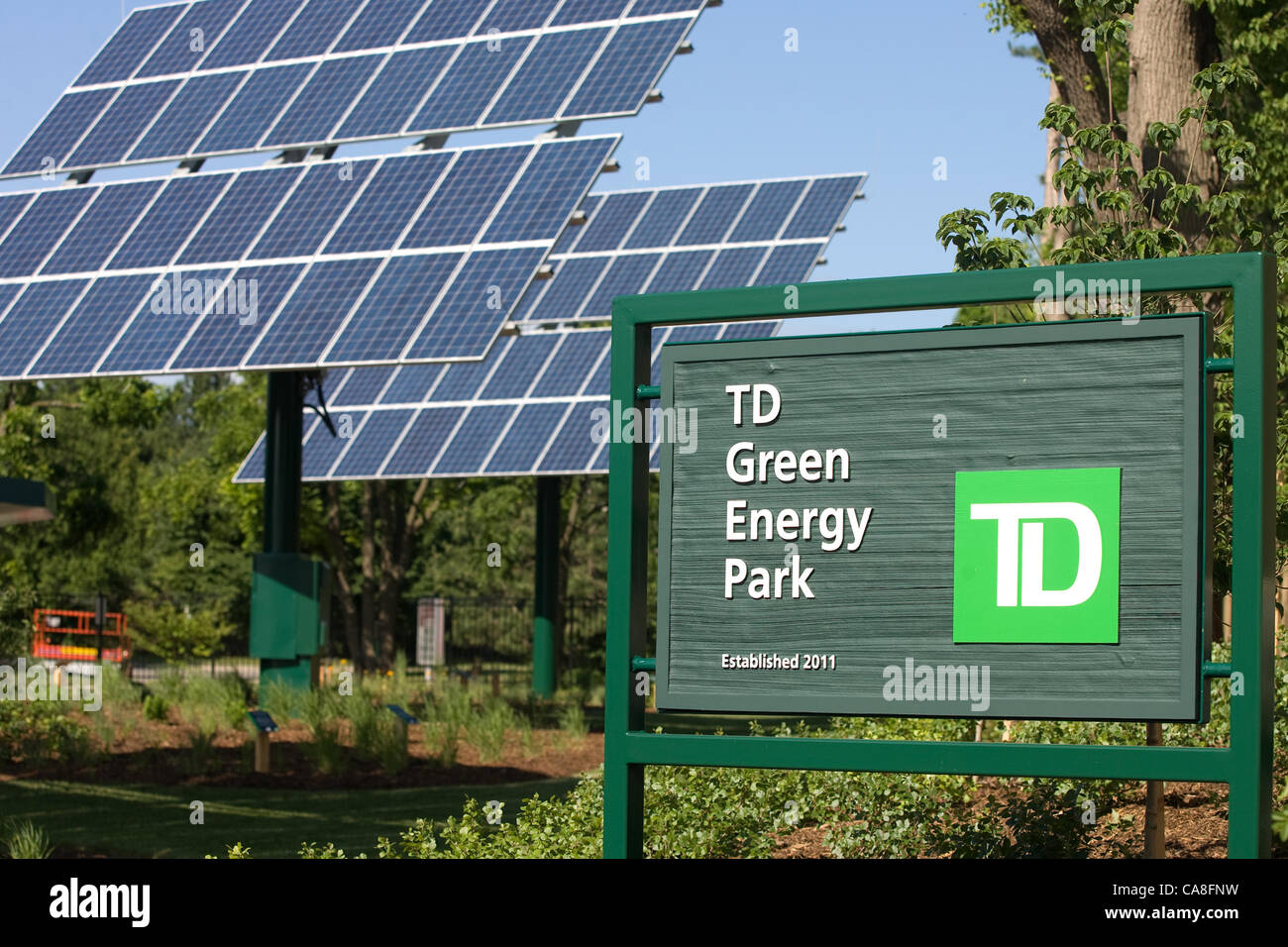 TD Green Energy Park Stock Photo - Alamy