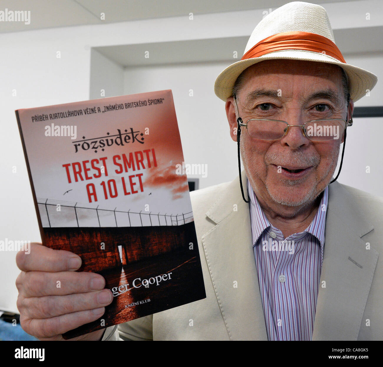 British writer Roger Cooper presents his book Death Plus Ten Years ...