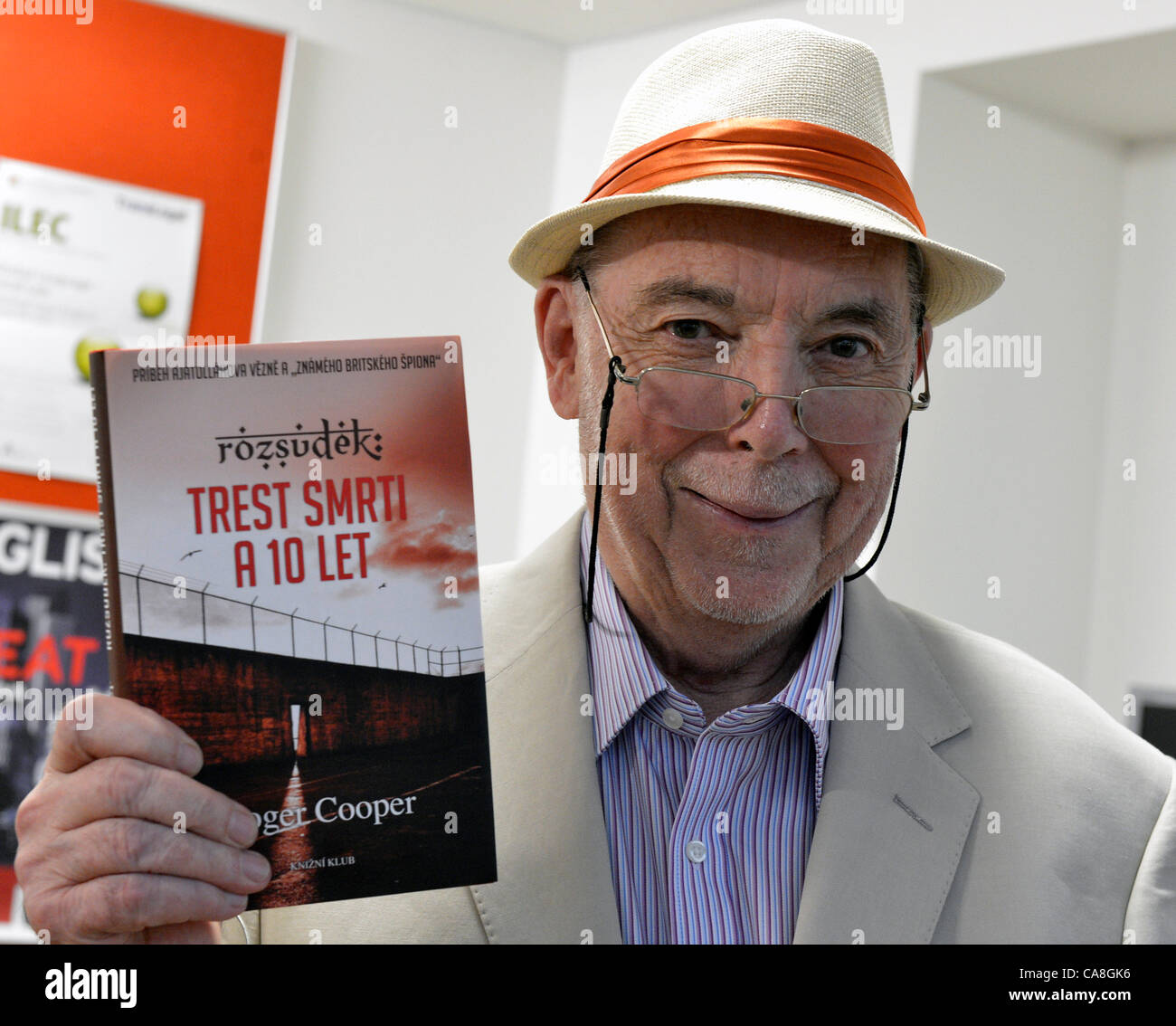 British writer Roger Cooper presents his book Death Plus Ten Years ...