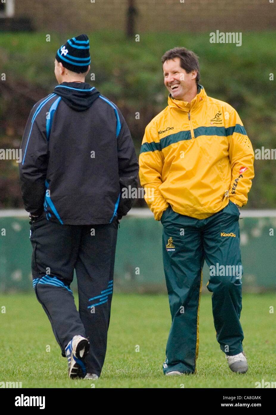 Australia rugby open training session at the Ospreys training base in ...